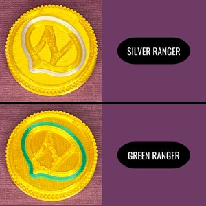 Power Coins | Psycho Rangers | 3d-printed Coin | All Morpher Compatible ...