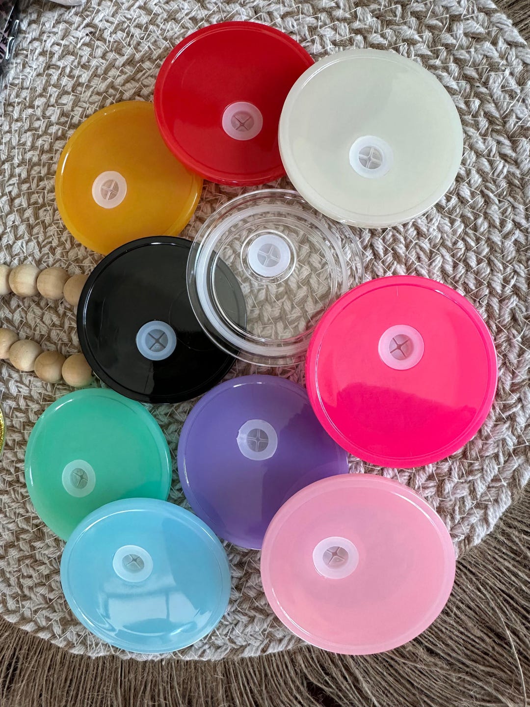 Colored Jelly Lids - Etsy