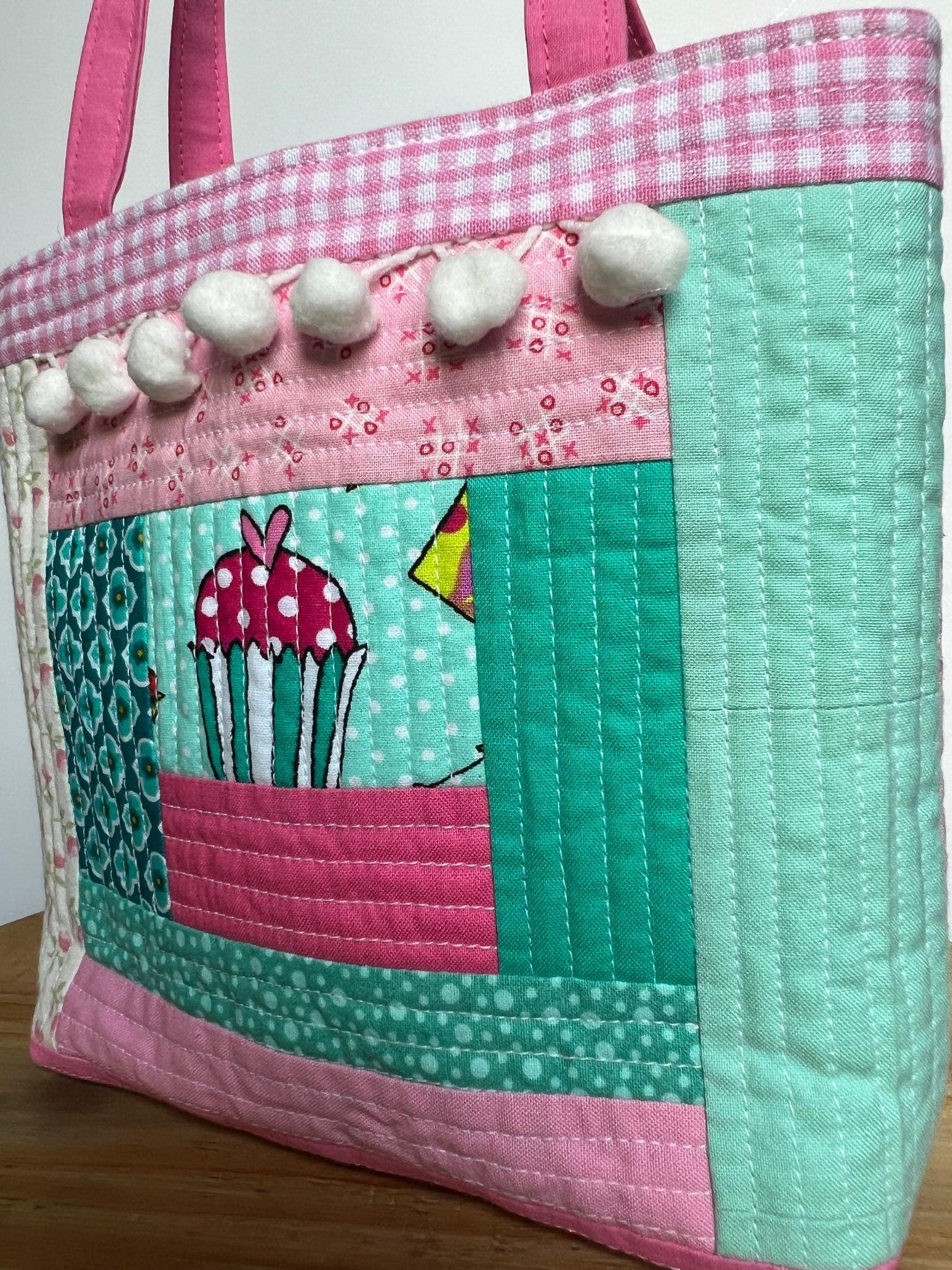 Mini Quilted Cupcake Tote Bag Girl's Purse - Etsy