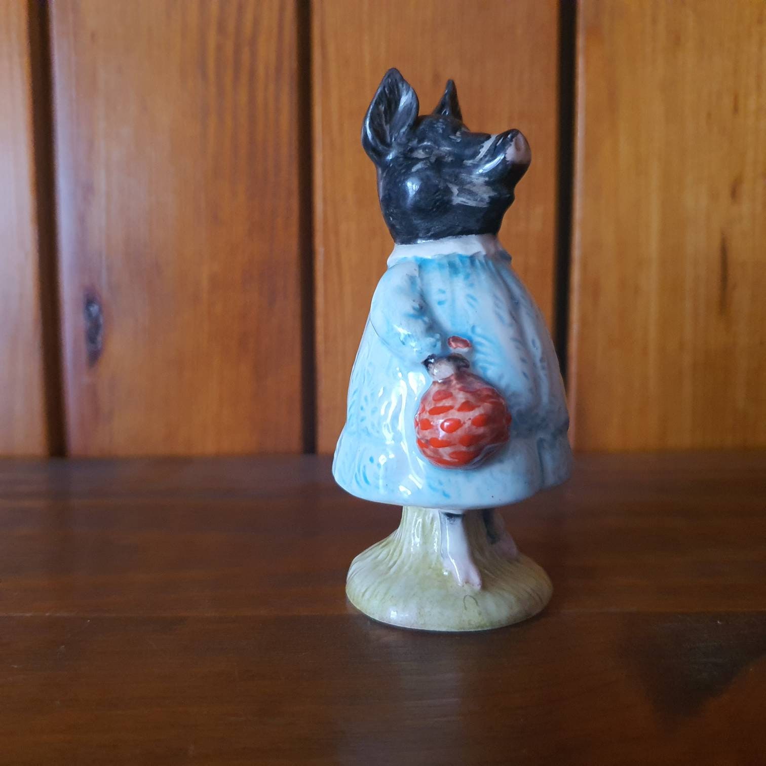 Vintage Beswick Beatrix Potter Pig Wig Porcelain Figurine. BP - Etsy