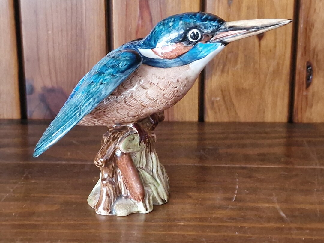Vintage Beswick Kingfisher. Model Number 2371 Designed by Albert Hallam ...