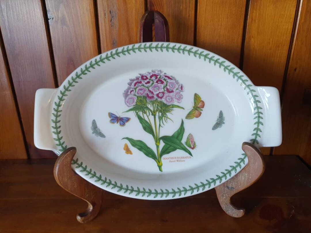 Vintage Portmeirion Botanic Garden Entree. Serving Dish With Handles ...