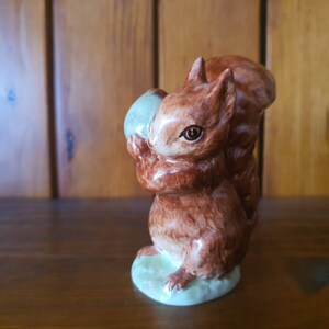 Vintage Beswick Beatrix Potter Squirrel Nutkin Porcelain Figurine. BP ...