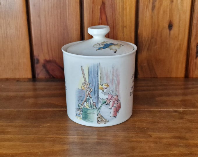 Vintage Wedgwood Peter Rabbit Small Jugs and Preserve Pot - Etsy