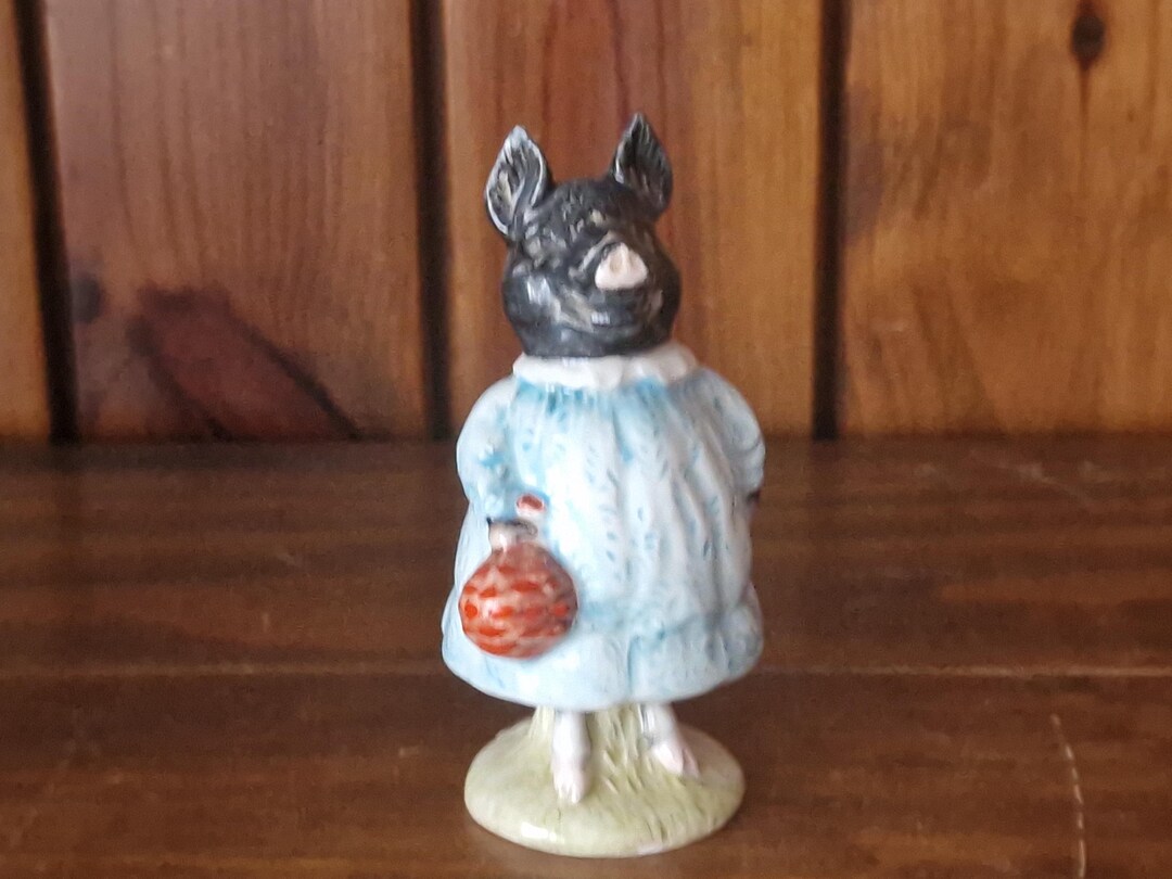 Vintage Beswick Beatrix Potter Pig Wig Porcelain Figurine. BP- 3a ...