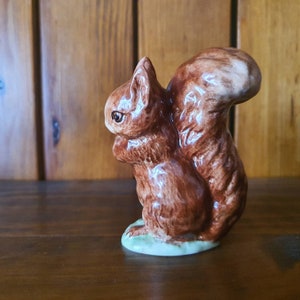 Vintage Beswick Beatrix Potter Squirrel Nutkin Porcelain Figurine. BP ...