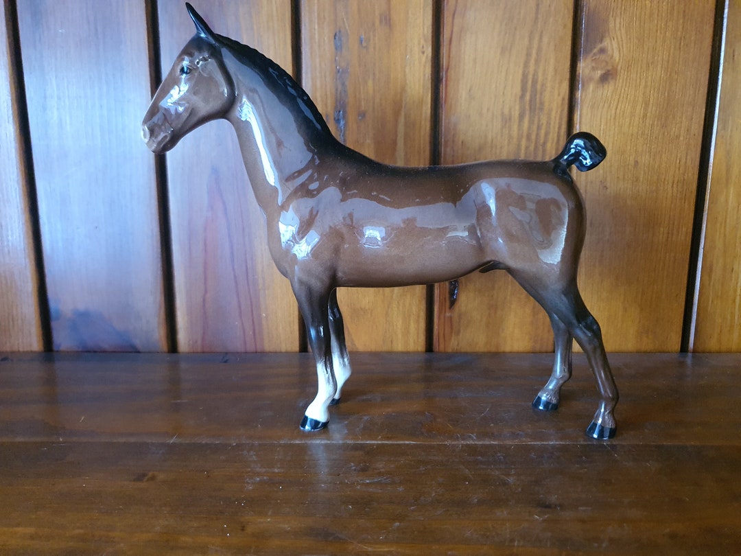 Vintage Beswick Horse. Model 1361, Hackney. Designed by Mr Orwell in ...