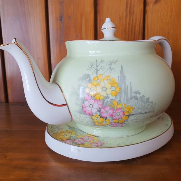 Bone China Teapot - Etsy
