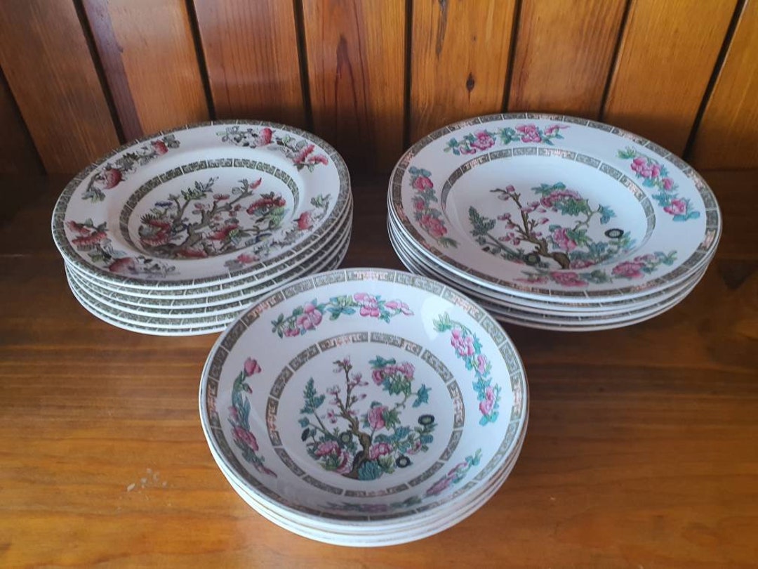 Vintage Indian Tree Dishes and Bowls. Various Makers, Various Sizes. - Etsy