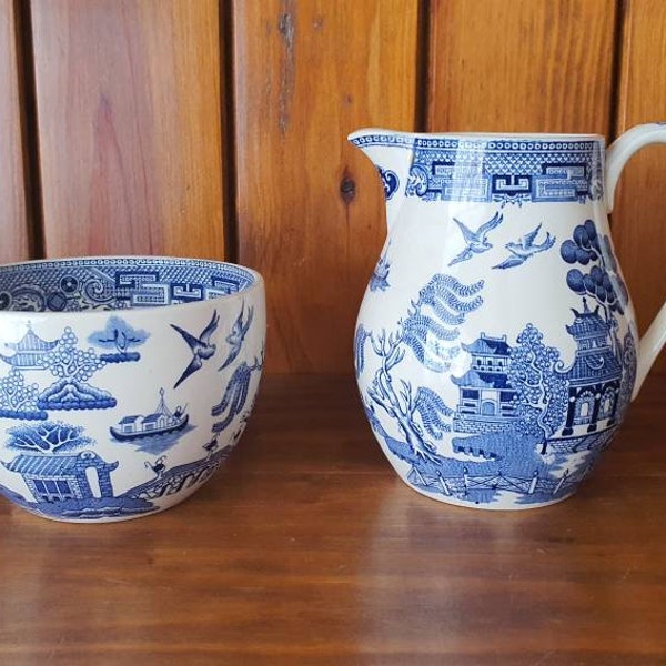 Blue Willow Pattern - Etsy UK