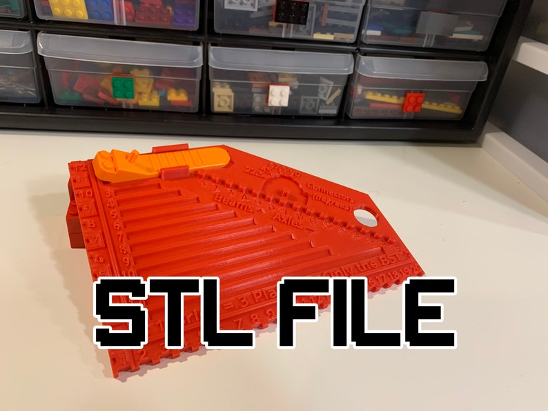 STL File for 3D Printing - the BST - Brick Sizing Tool - All Brick ...