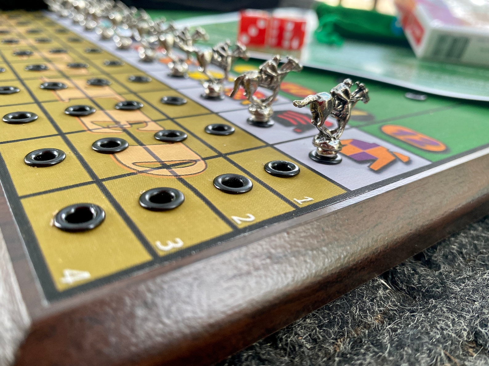Magnetic Horse Race Board Game 'Winner's Circle' | Etsy