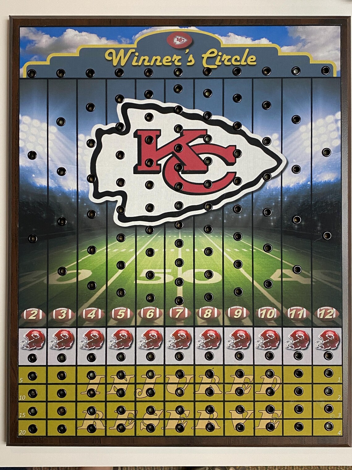 FULL CUSTOM Magnetic Horse Race Board Game - 'winner's Circle ...