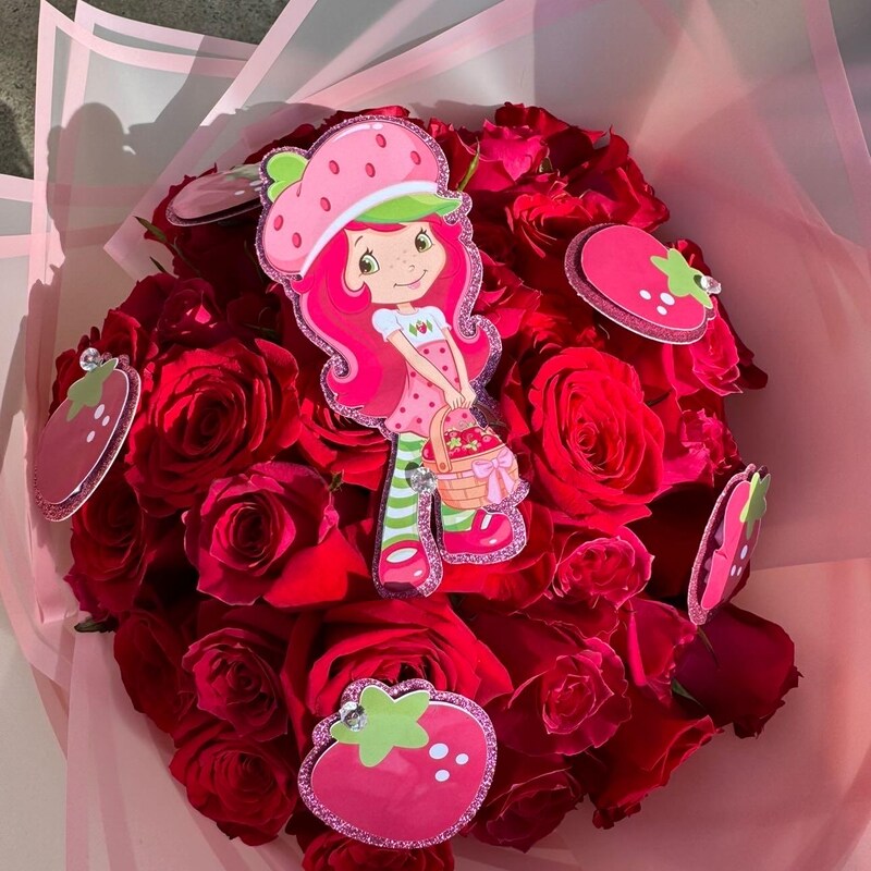 Strawberry Shortcake Svg - Etsy