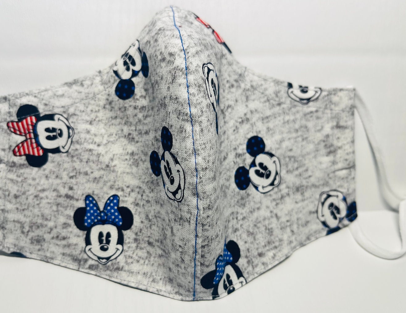 Mickey and Minnie Mouse Face Masks. Disney Face Masks. 2 | Etsy