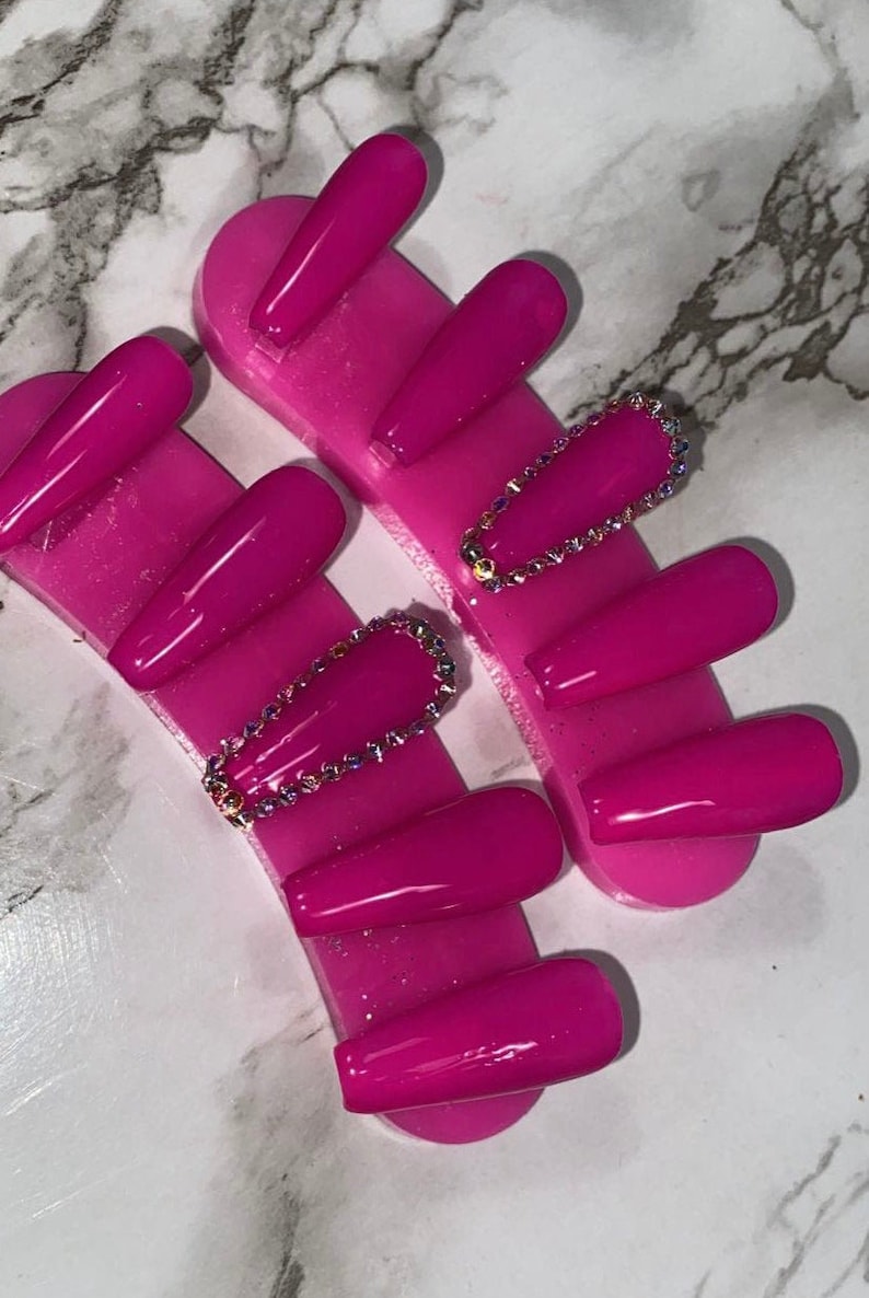 Regina George Press on Nails - Etsy