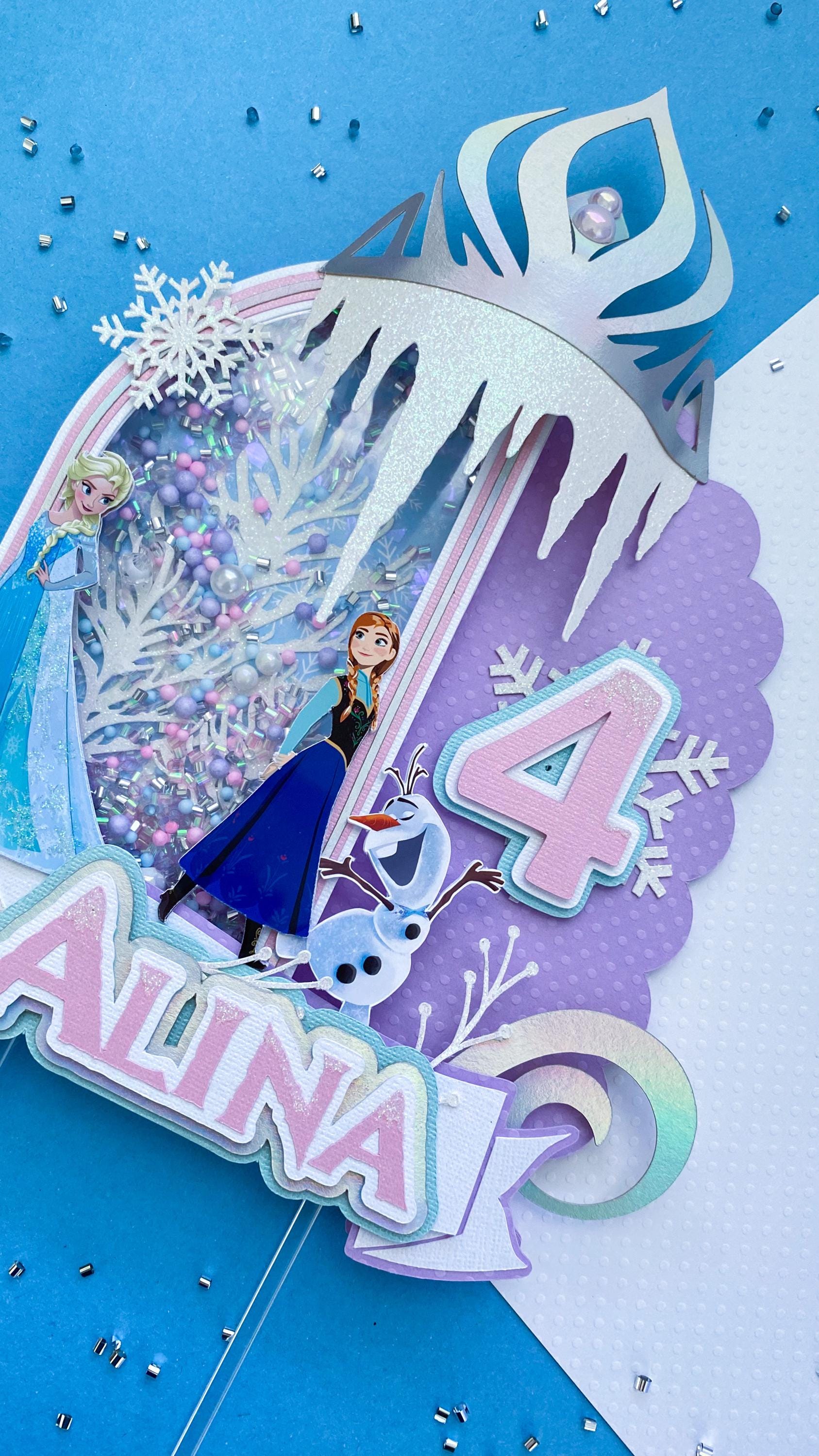 Frozen Cake Topper, Frozen Party Decorations, Frozen Party Supplies ...