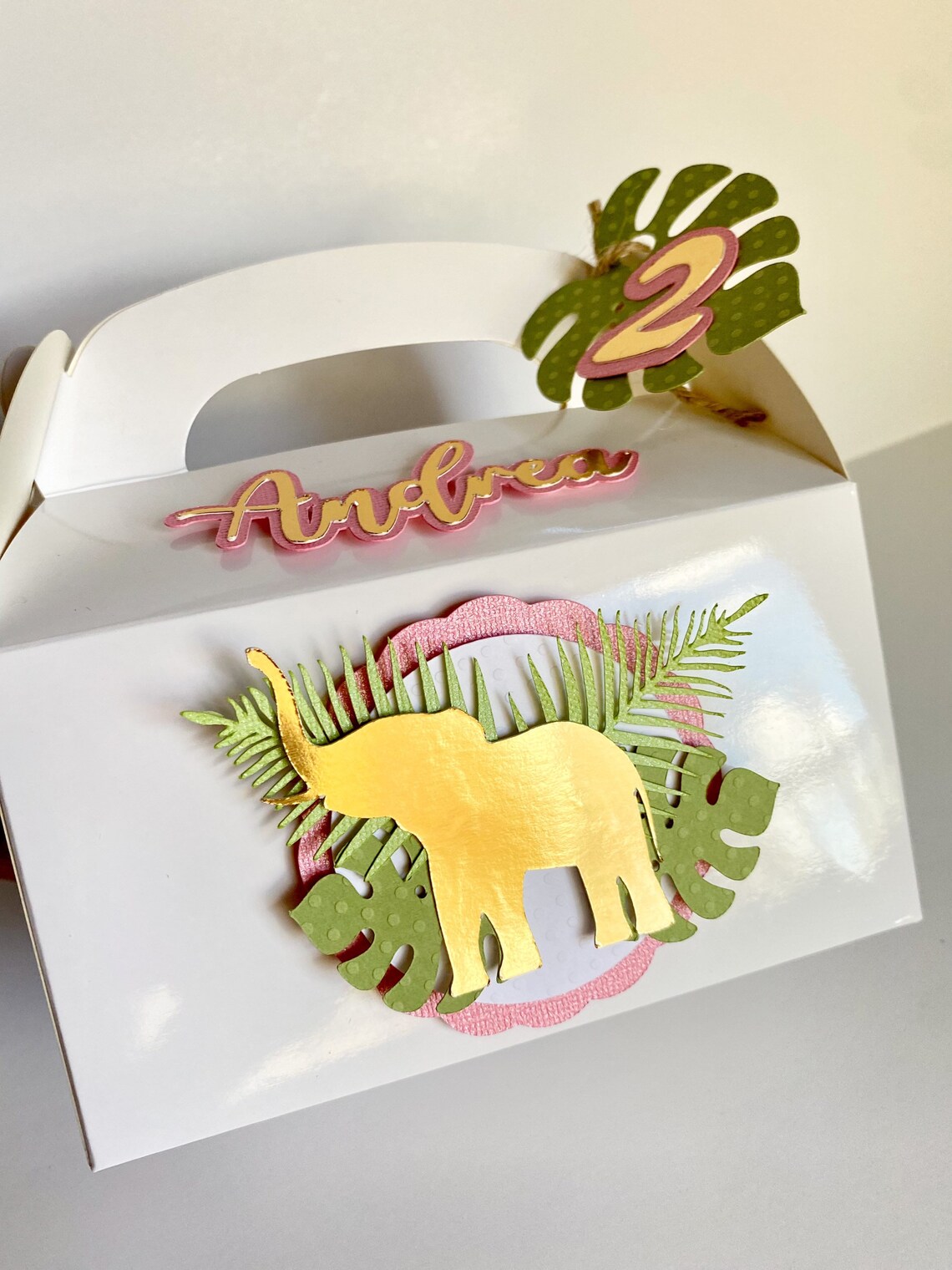 Safari Favor Box, Safari Them Gable Box, Jungle Themed Party, Baby ...