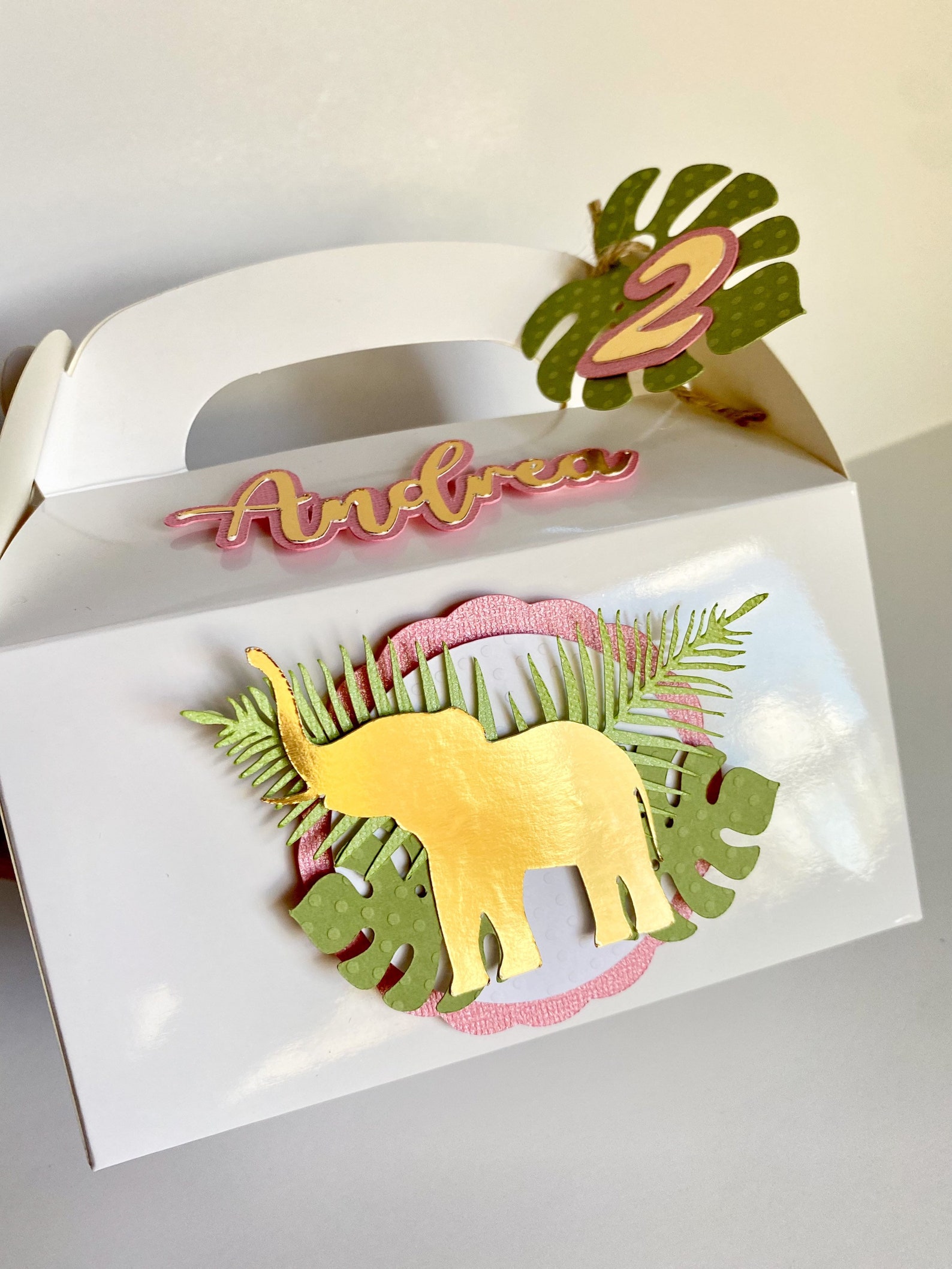 Safari Favor Box, Safari Them Gable Box, Jungle Themed Party, Baby ...
