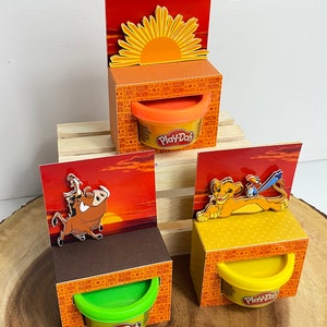Lion King Play-doh Boxes, Play-doh Box Packs, Party Supplies, Party ...