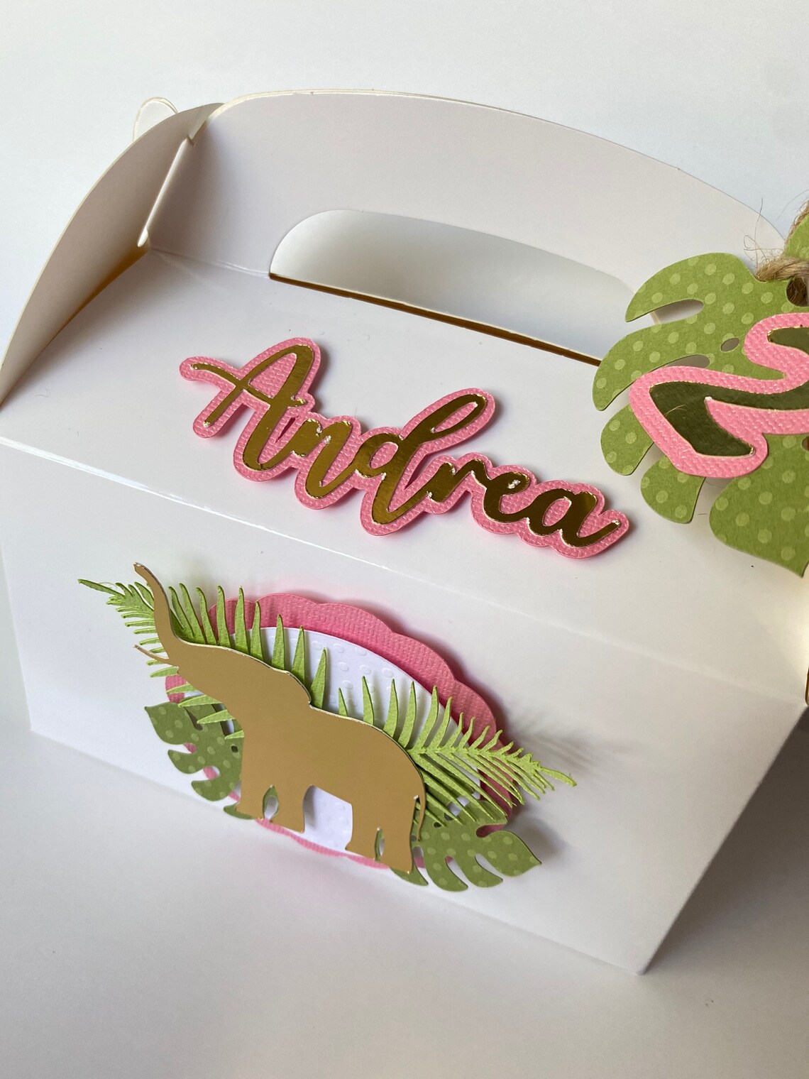 Safari Favor Box, Safari Them Gable Box, Jungle Themed Party, Baby ...