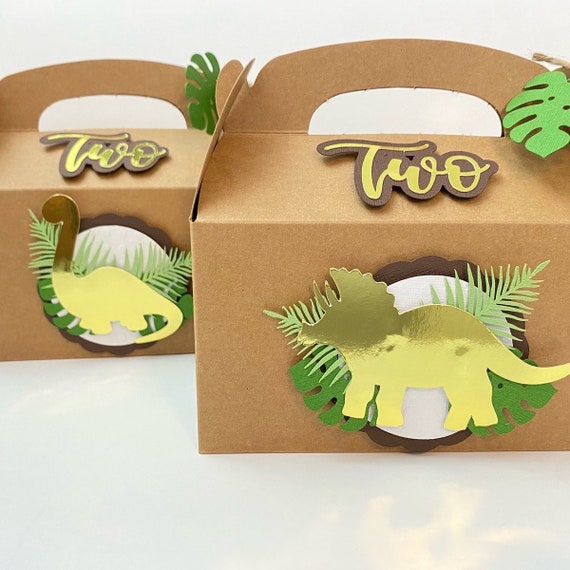 Dinosaur Favor Box Dinosaur Themed Party Dinosaur Birthday - Etsy Australia