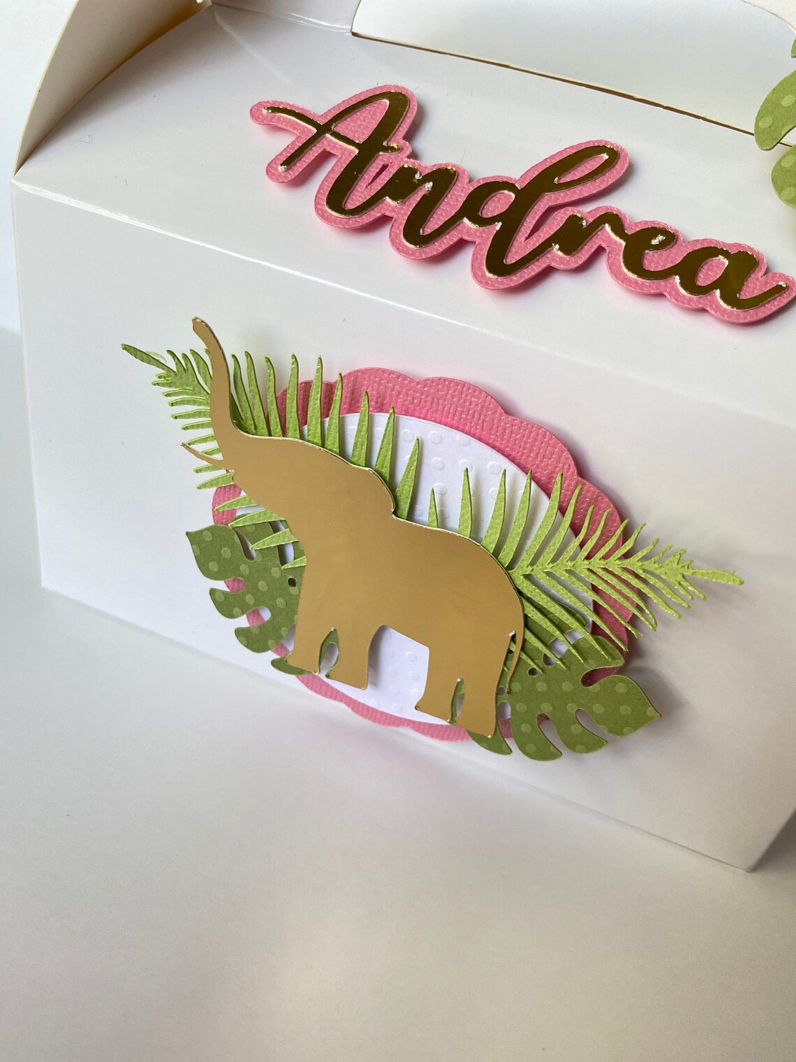 Safari Favor Box, Safari Them Gable Box, Jungle Themed Party, Baby ...