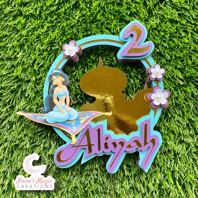 Jasmine Cake Topper - Etsy