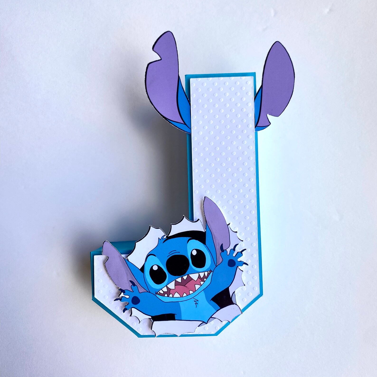 Angel & Stitch 3D Letters, Stitch Party Decorations, Stitch and Angel ...