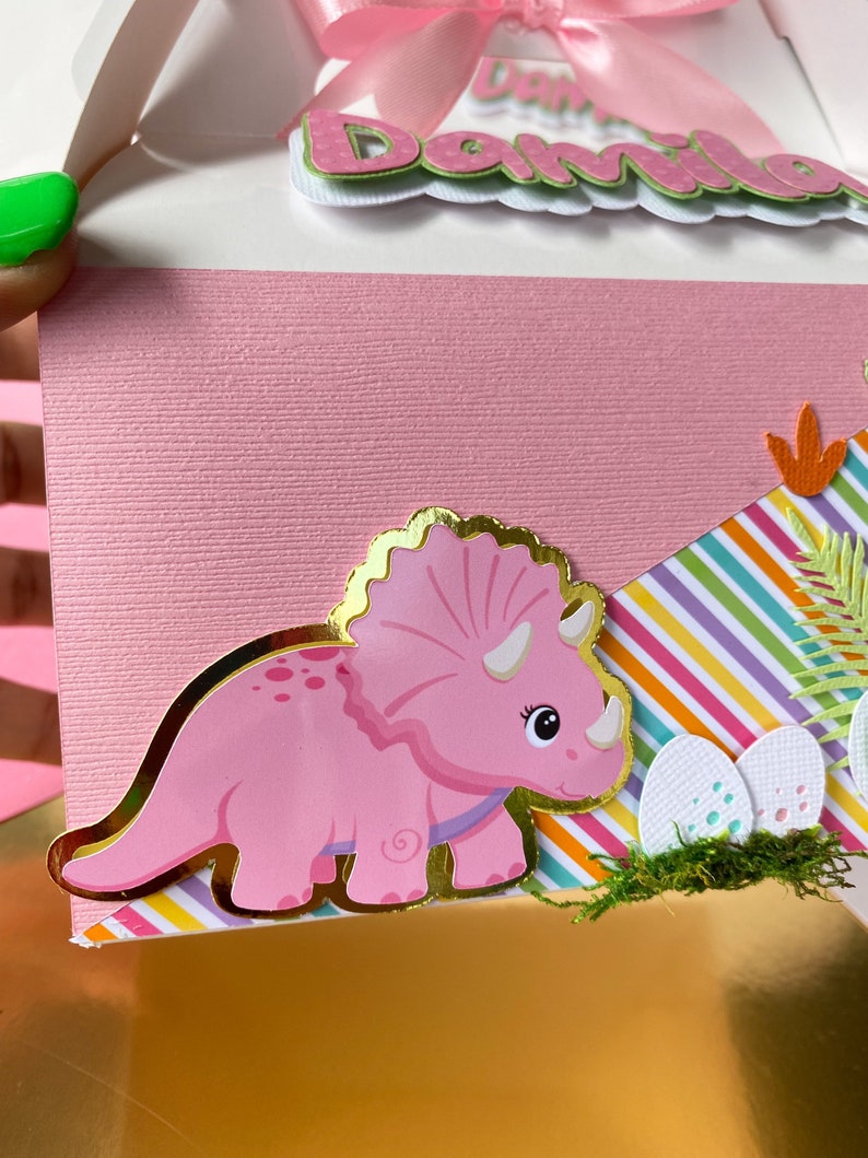 Dinosaur Favor Box Dinosaur Themed Party Dinosaur Birthday | Etsy