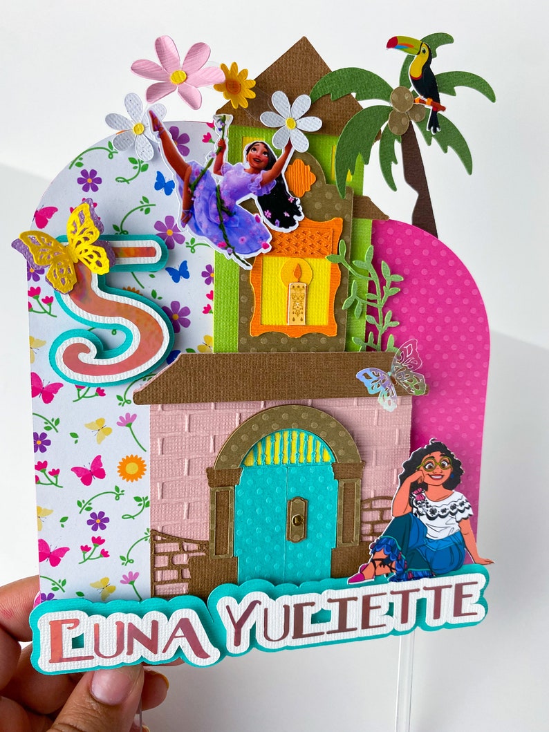 Mirabel Cake Topper Mirabel Birthday Party Encanto Party - Etsy