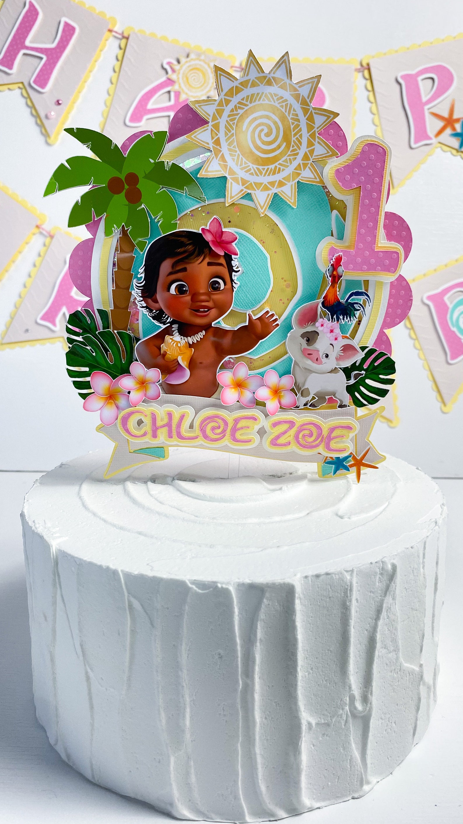 Moana Cake Topper, Moana Party Decorations, Moana Party Supplies, Moana ...