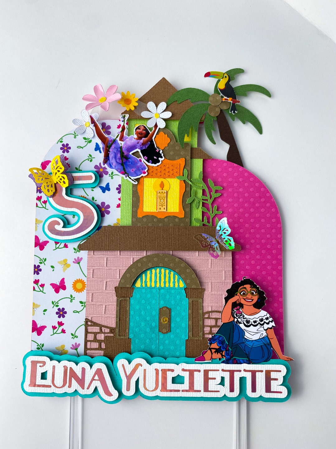 Mirabel Cake Topper, Mirabel Birthday Party, Encanto Party Decorations ...