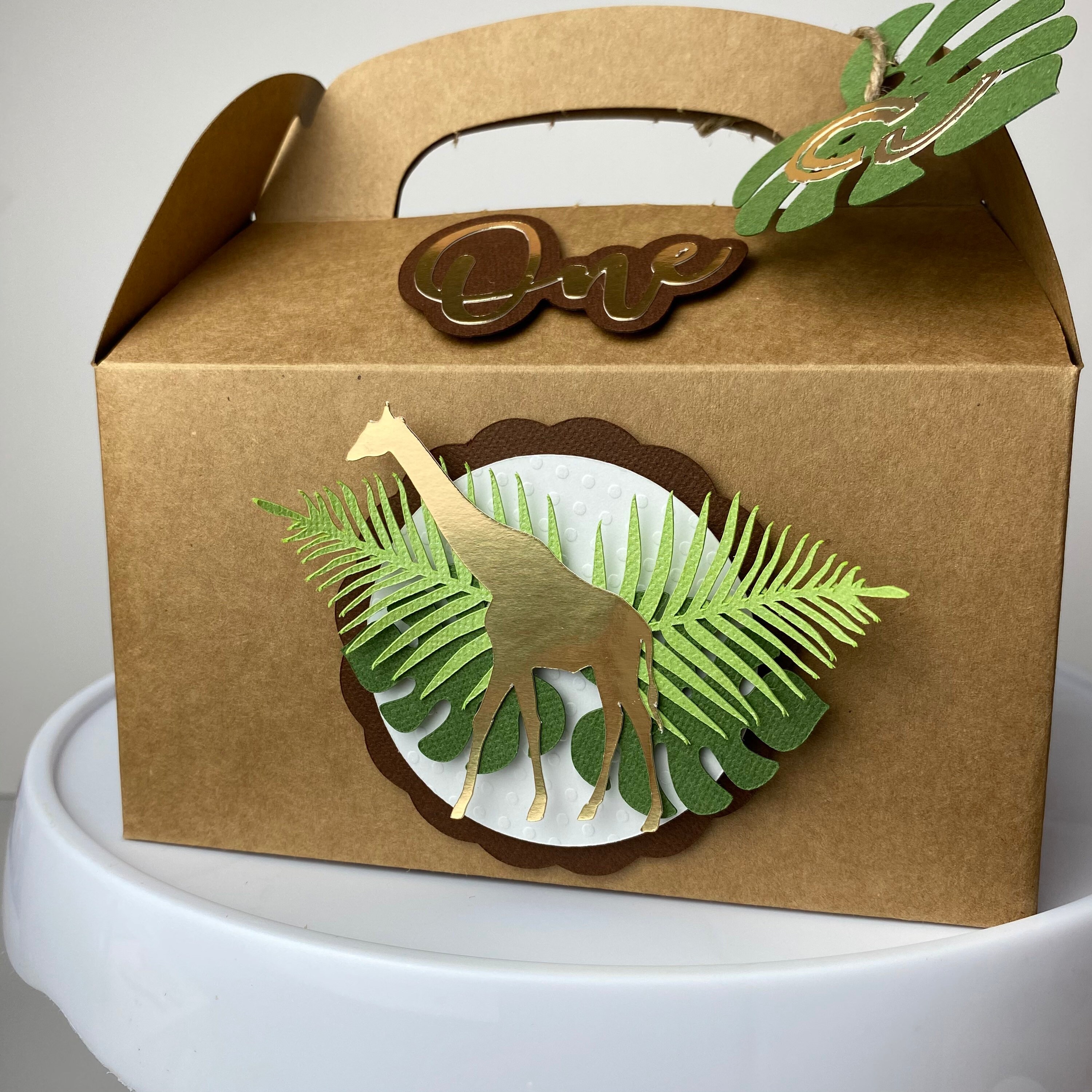 Safari Favor Box, Jungle Themed Party, Baby Safari Birthday, Safari ...