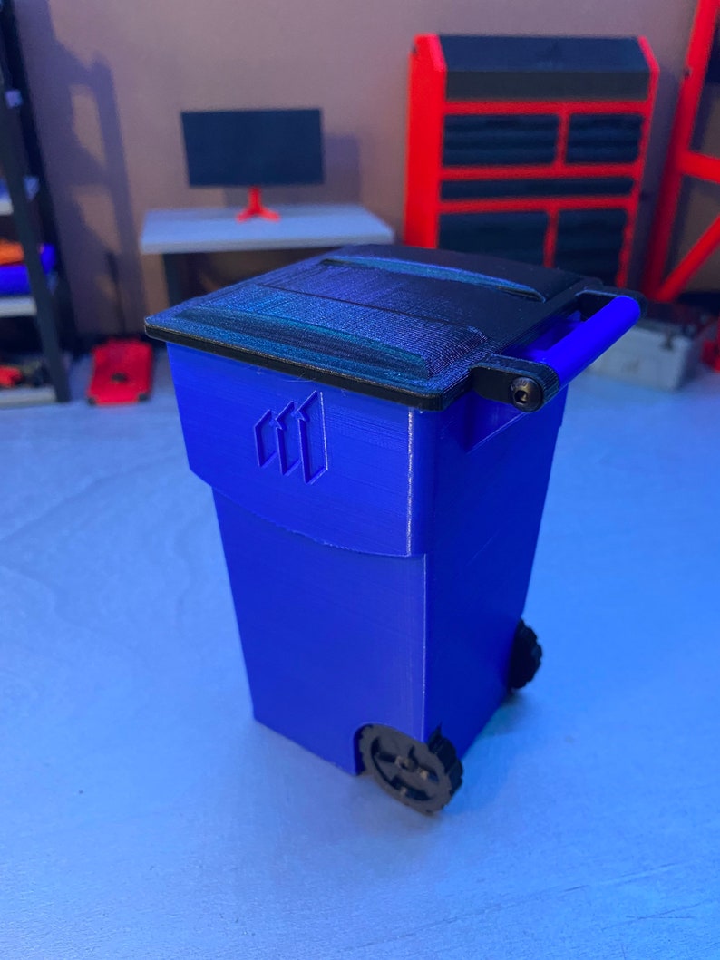 1/10 Scale RC Recycling Bin - Etsy