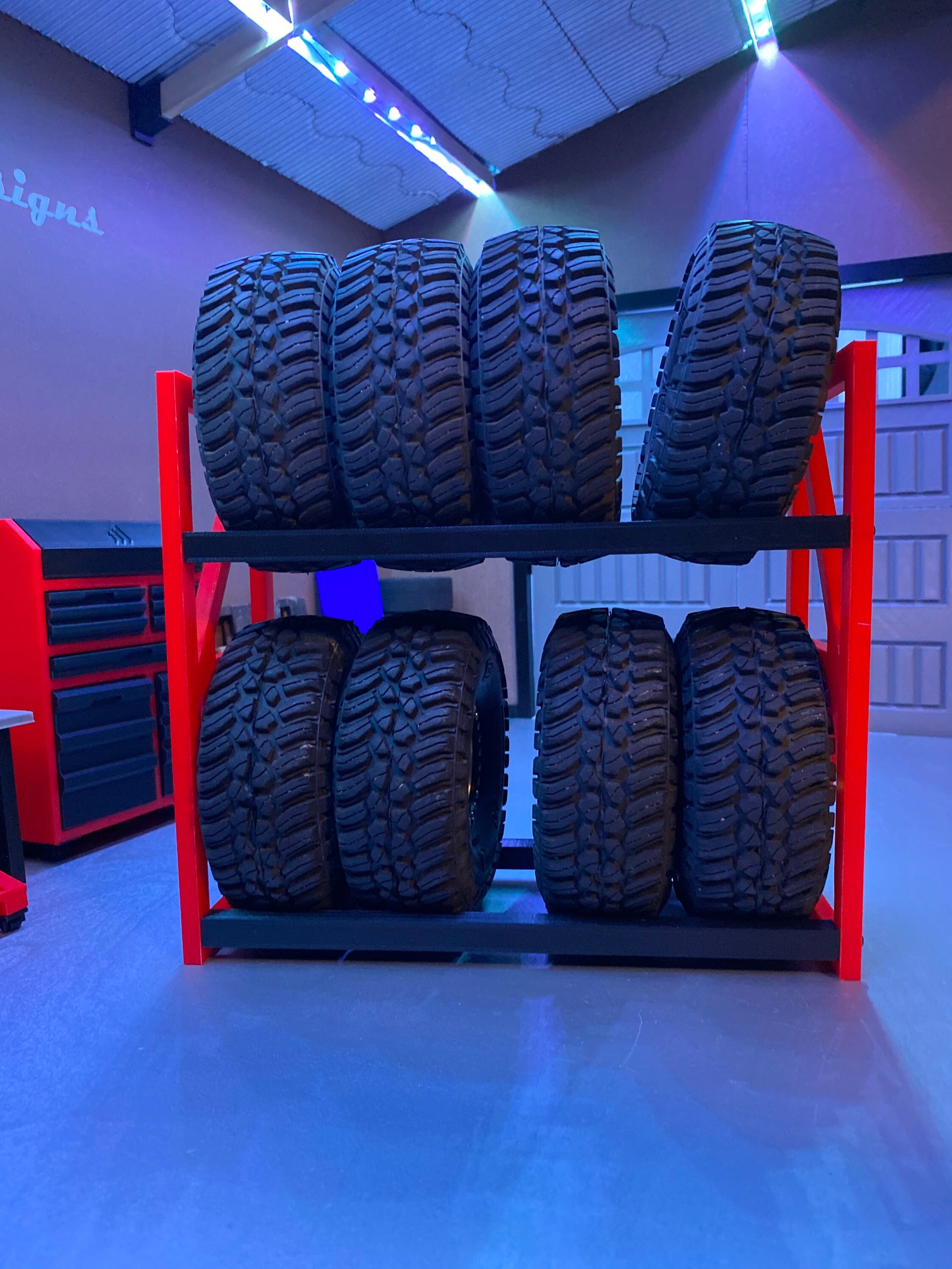 1/10 Scale RC Tire Rack - Etsy