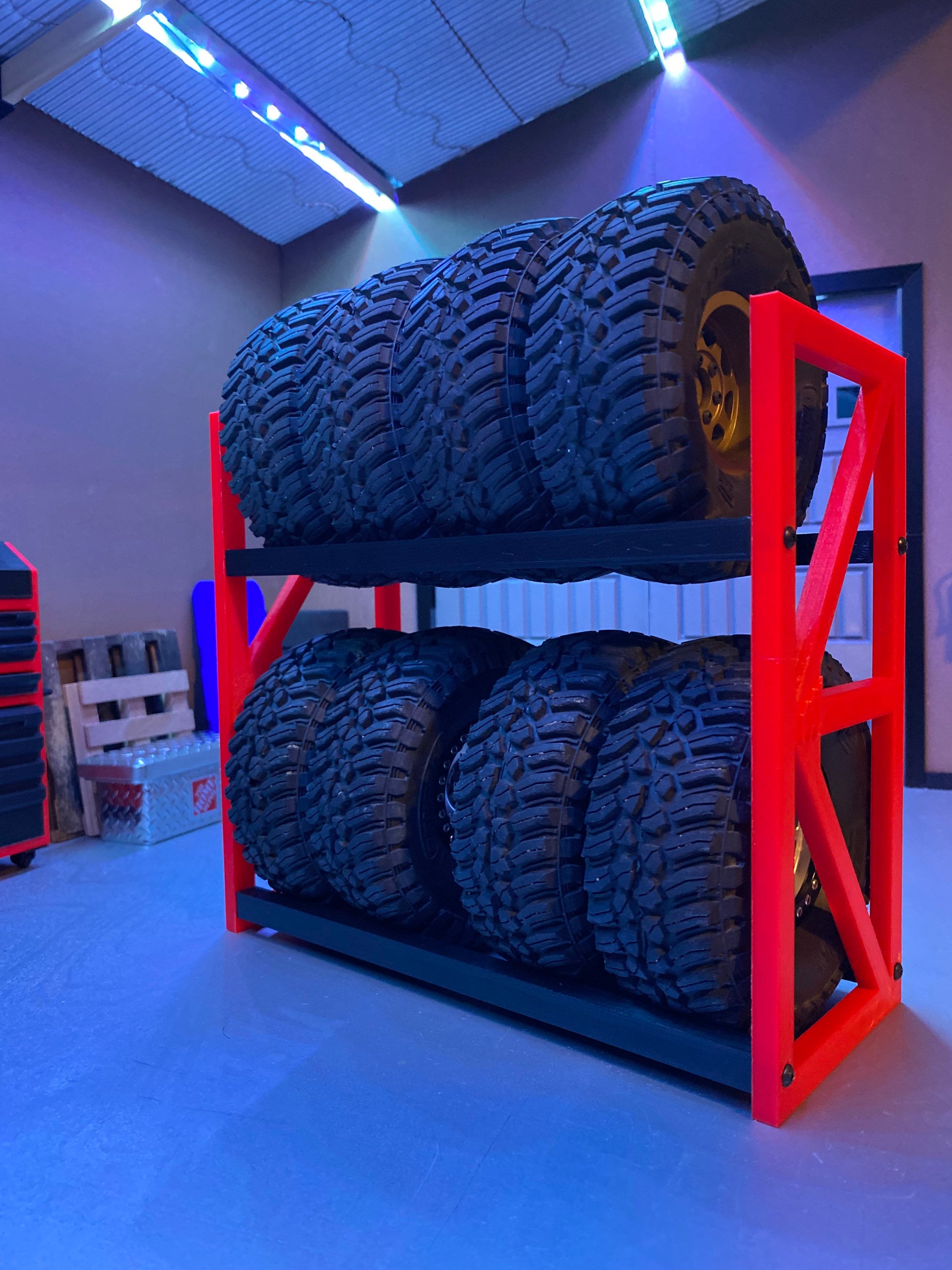 1/10 Scale RC Tire Rack - Etsy