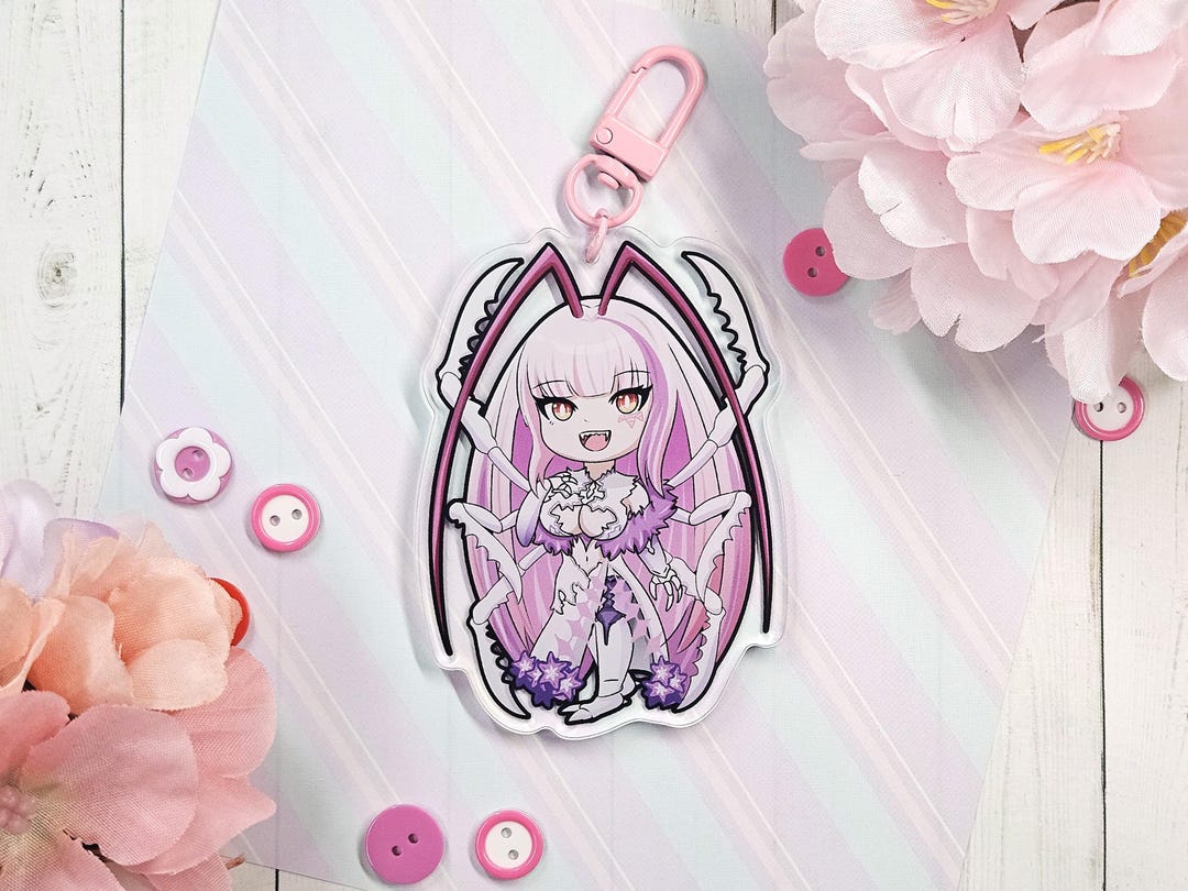 Matara Vtuber Acrylic 3in Keychain Charm - Etsy