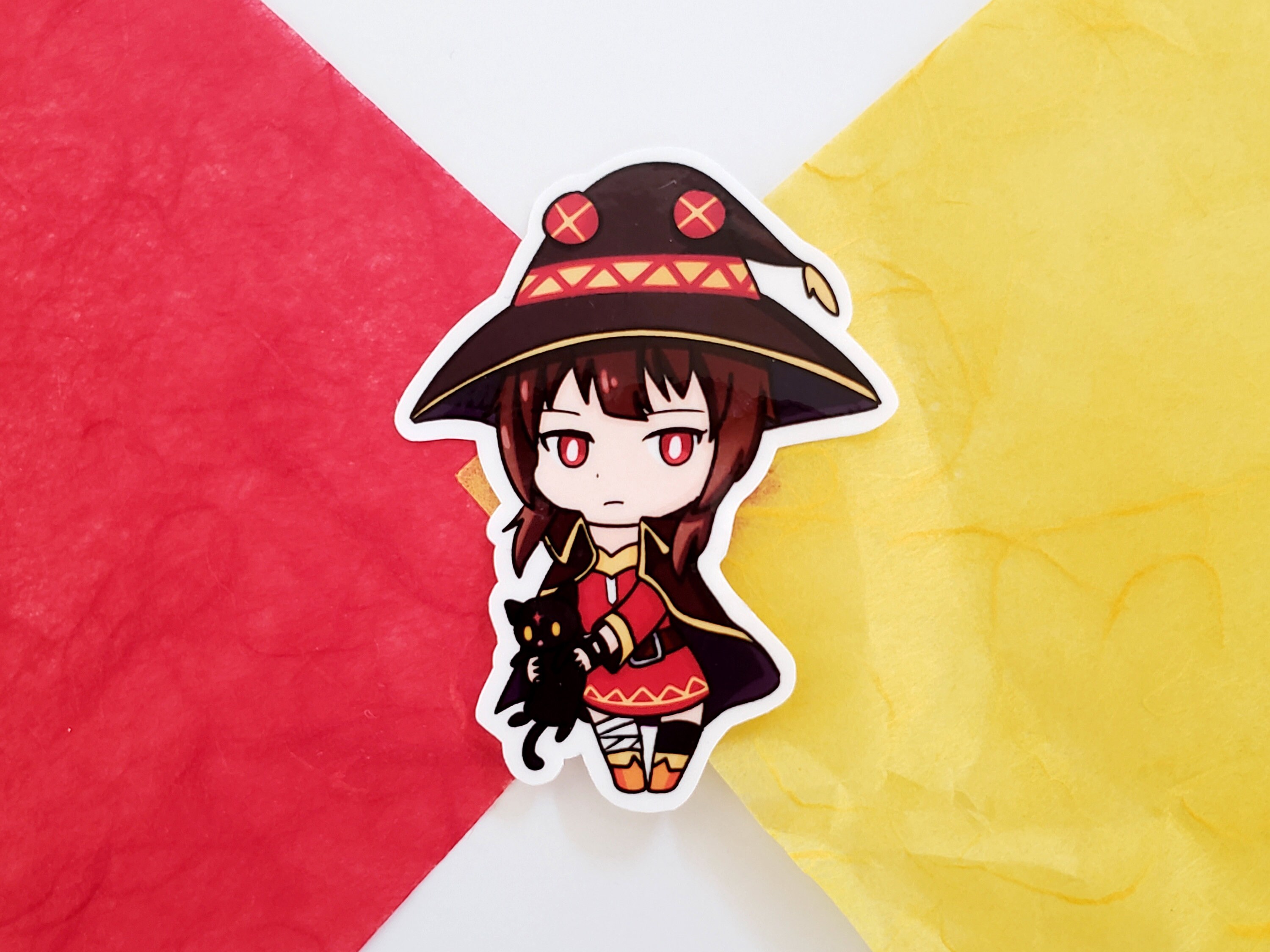 Konosuba Dance Laminated Stickers - Etsy