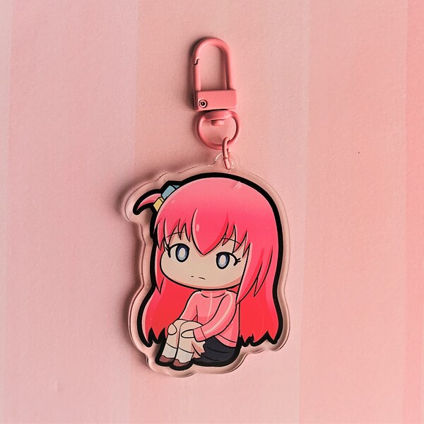 Bocchi the Rock Keychain - Etsy