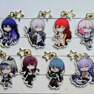 CLEARANCE-HSR Astral Express Star Rail Chibi Acrylic Keychains - Etsy