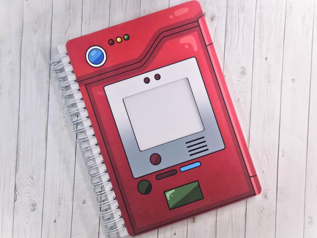 Pocket Monster Collection Device Sticker Book - Etsy