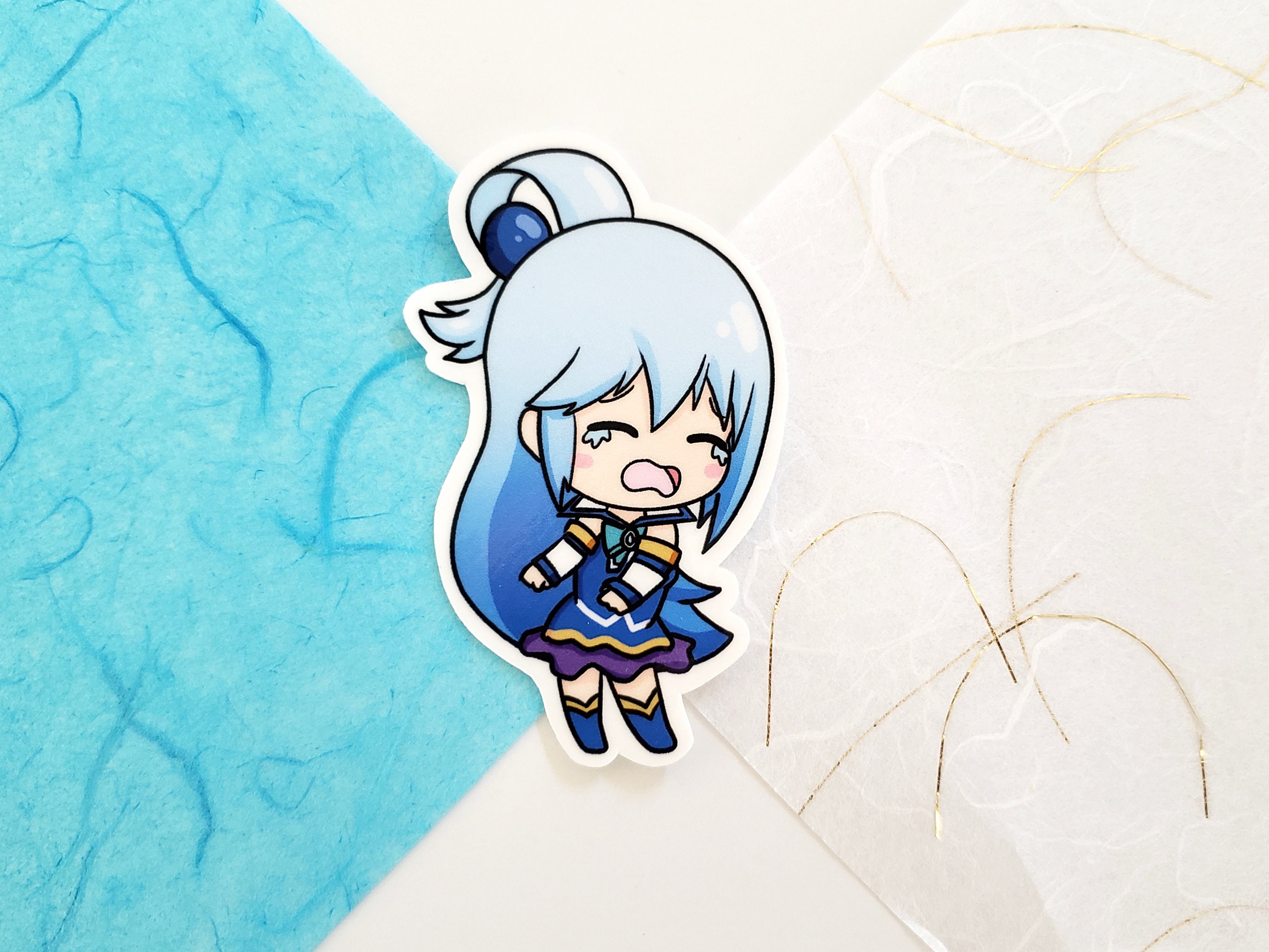 Konosuba Dance Laminated Stickers - Etsy