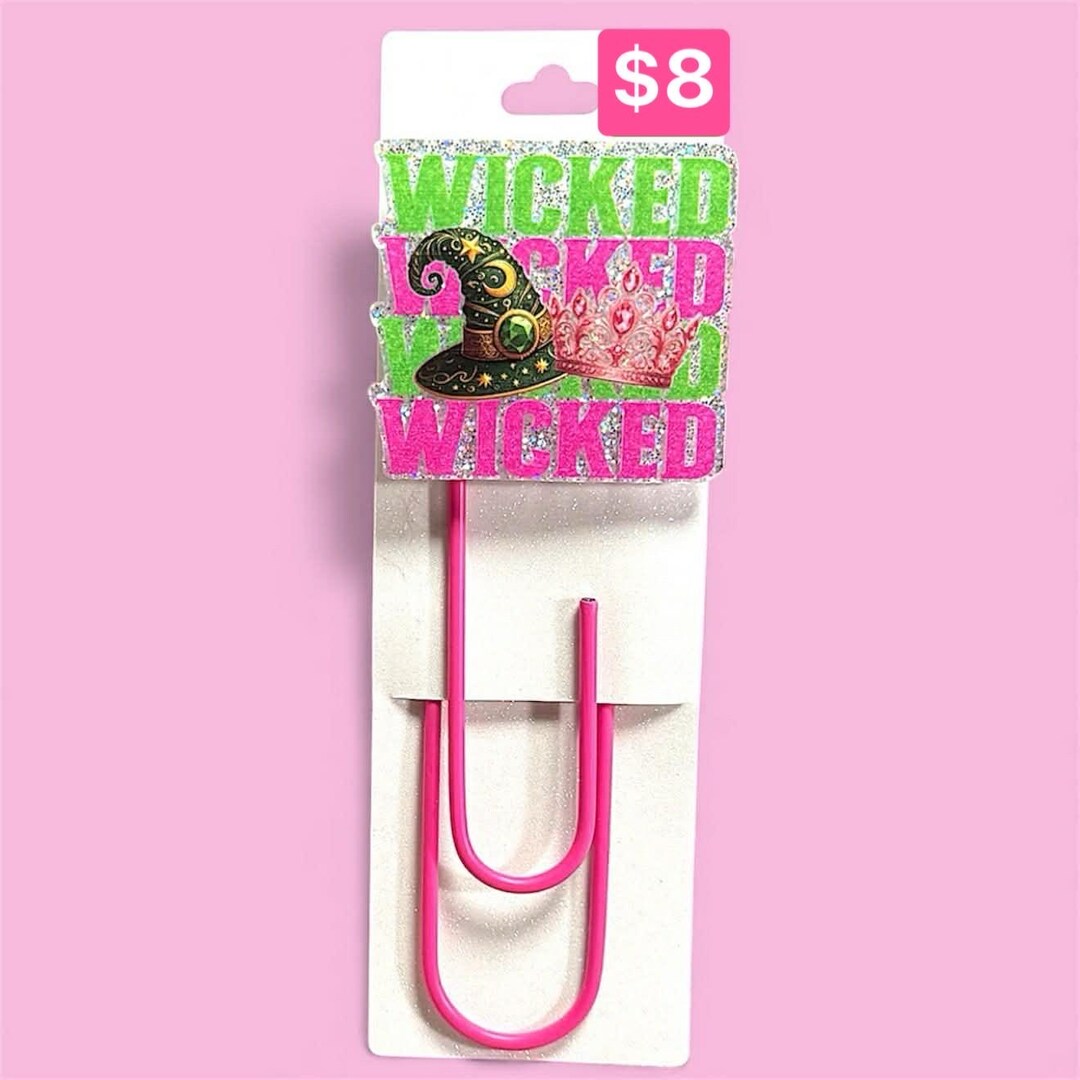 Wicked Inspired Bookmark - Etsy