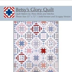 Betsy's Glory Quilt Pattern - Etsy