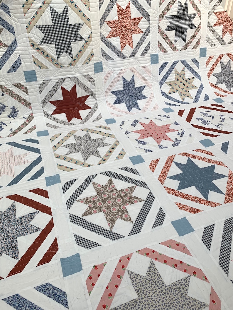 Betsy's Glory Quilt Pattern - Etsy