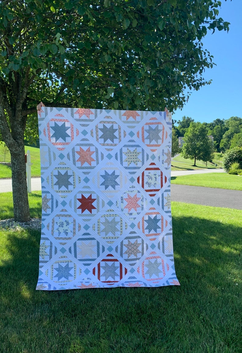 Betsy's Glory Quilt Pattern | Etsy