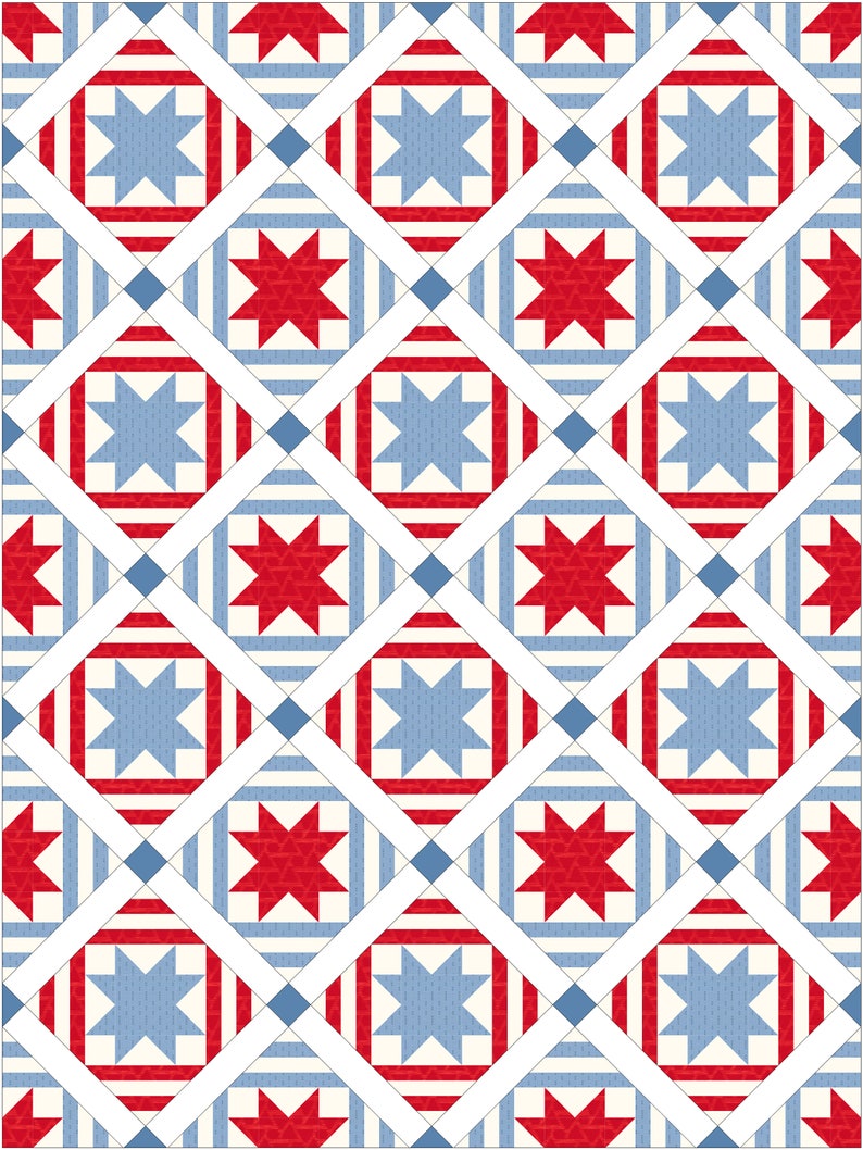 Betsy's Glory Quilt Pattern - Etsy