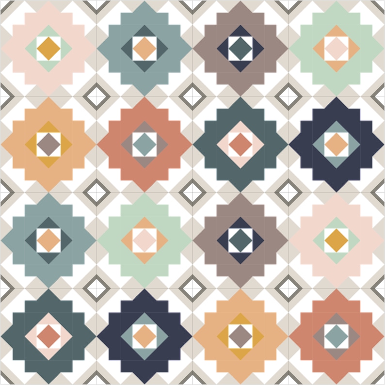 Somerset Quilt Pattern - Etsy