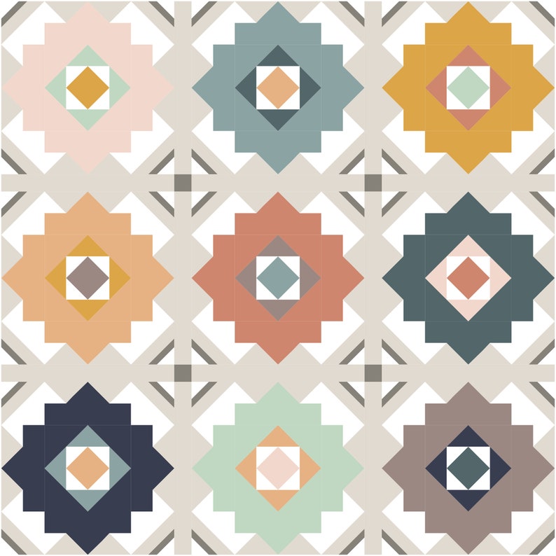 Somerset Quilt Pattern - Etsy